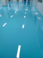 China Epoxy Industrial Flooring High Glossy Epoxy Resin Colored Sand Floor Self Leveling Floor Paint For Garden Hospital for sale