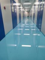 China Epoxy Industrial Flooring High Glossy Epoxy Resin Colored Sand Floor Self Leveling Floor Paint For Garden Hospital for sale