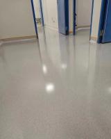 China Epoxy Industrial Flooring High Glossy Epoxy Resin Colored Sand Floor Self Leveling Floor Paint For Garden Hospital for sale