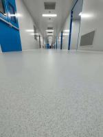 China Epoxy Industrial Flooring High Glossy Epoxy Resin Colored Sand Floor Self Leveling Floor Paint For Garden Hospital for sale