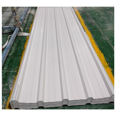 China White Calcium Carbonate 1070mm UPVC Roofing Tiles 2mm High Crest Thermoacoustic UPVC Ecoroof Roofing System Popular Latin America for sale