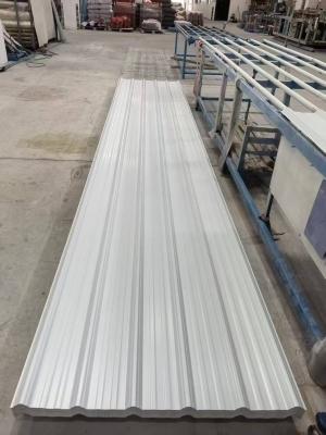China Customized Length 2mm Thickness Durable UPVC Multilayer Roofing Sheets T1130 Corrugated White Color Plastic Eco Roof Wave Roofing Panel for sale