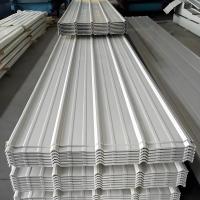 China White PVC Roof Sheets Durable UPVC Sheets For Roofing And Wall Cladding PVC Wave Sheet For Factory Wall And Roofing Blanco Tejas De UPVC for sale