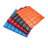 China Waterproof ASA PVC Roof Tile Plastic UPVC Roofing Sheets For Shed Spanish Synthetic Pvc Roof Panel Anti-UV Durable Color Roofing Material for sale