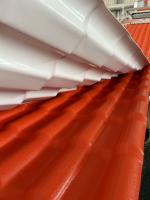 China ASA Coating Colonial Tejas PVC UPVC roofing sheets Building Material Outdoor Rooftop Spanish PVC Wave Synthetic Resin Tiles for sale