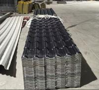 China Soundproof Colored UPVC Roofing Sheet Black Pvc Roof Tiles Light Weight UPVC Wave Sheets For External Roof Weather Resistant PVC Roof Shed for sale