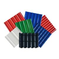 China 30 years ASA UPVC roofing sheets Modern design pvc roof tile Heat insulation plastic corrugated roofing sheet High impact pvc roof material for sale