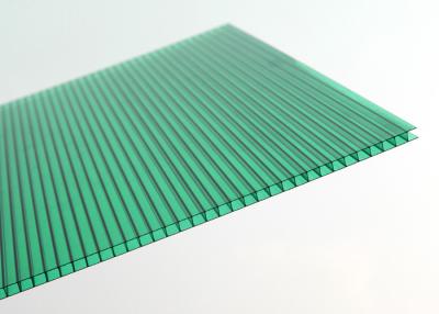 China Recyclable Polycarbonate Conservatory Roof Panels With Double Hollow Wall for sale