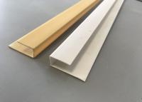 China Waterproof PVC Extrusion Profiles With Printing Surface Treatment for sale