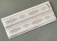 China White PVC Bathroom Wall Panels , Indoor Decorative Plastic Wall Panels for sale