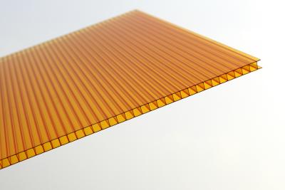 China Sound Insulation Polycarbonate Roofing Sheets High Light Transmittance for sale