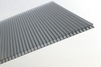 China Double Wall Clear Polycarbonate Roofing Sheets Panels For Greenhouse for sale