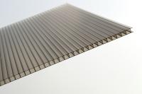 China UV Protection Clear Plastic Roof Panels / Flexible Polycarbonate Sheet 50um for sale