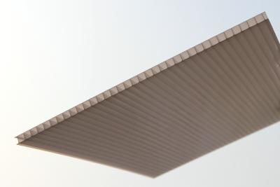 China OEM Double Wall Polycarbonate Panels , Custom Makrolon Polycarbonate Sheet for sale