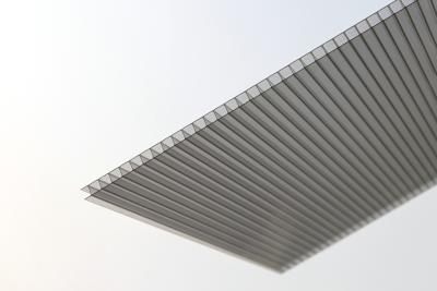 China Double Layer Polycarbonate Roofing Sheets For Greenhouse Roofing for sale