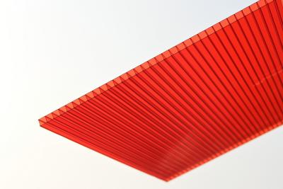 China High Light Transmission Polycarbonate Roofing Sheets For Greenhouse Long Life for sale