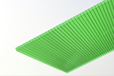 China Colorful Polycarbonate Roof Panels / Bendable Plastic Roofing Sheets for sale