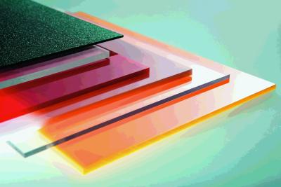 China Lightweight Polycarbonate Solid Sheet For Greenhouse / Shopping Malls Roofing for sale