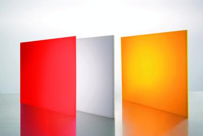 China Multi Color Polycarbonate Solid Sheet High Temperature Resistance for sale