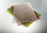 China Plastic Polycarbonate Roofing Panel In Clear , 4 X 8 Frosted Polycarbonate Sheet for sale