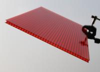 China Impact Resistant Polycarbonate Roofing Sheets For Greenhouse , Swimming Pool for sale