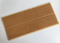 China Middle Groove Printing PVC Wood Panels Easy to install wooden color PVC panels Surface Fire Retardant for sale