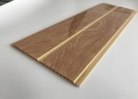 China Thick PVC Wood Printing Panels / Damp Proof PVC Interior Wall Panels for sale