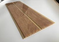 China Thick PVC Wood Printing Panels / Damp Proof PVC Interior Wall Panels for sale