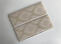 China 200mm 8 Inch Waterproof Wall Panels Hot Stamping Wallpaper Design for sale