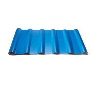 China Steel Core Composite Roof Tile Customized PVC Plastic Roof Sheets Bule White Grey Green for sale