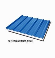 China Blue Roof Sandwich Panel Corrosion Resistant Decorative Sandwich Panel for sale
