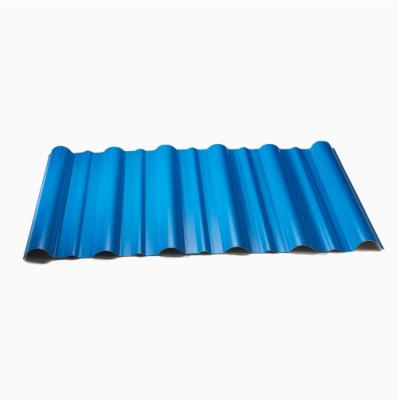 China Customizable Anti Corrosion Roof Tile UV Resistant PVC Roofing Sheet 2.5mm Thickness For House for sale