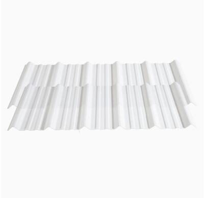 China Weather Resistant Transparent Roofing Sheet Heat Insulation Clear Plastic Roof Panel Customized for sale