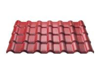 China Excellent lasting Color ASA PVC Plastic Roof Tile/Synthetic Resin Roof Tile for sale