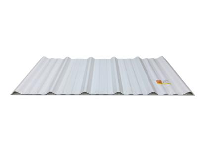 China Glossy PVC Roof Tile Sheets Waterproof ASA PVC Roof Tile Self Cleaning for sale