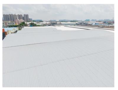 China Corrugation Height Good Waterproof Performance Upgraded Big Wave Corrugated Sheet for sale