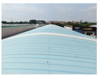 China Corrugation Height Good Waterproof Performance Upgraded Big Wave Corrugated Sheet for sale