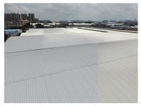 China Corrugation Height Good Waterproof Performance Upgraded Big Wave Corrugated Sheet for sale
