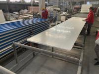 China Environmentally Friendly Insulated Sandwich Panel White Roof Sandwich Panel Fire Resistance for sale