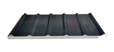 China Flame Retardant Insulated Sandwich Panel Non Toxic Fire Resistant Roof Sandwich Panel Waterproof for sale