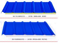 China Flame Retardant Insulated Sandwich Panel Non Toxic Fire Resistant Roof Sandwich Panel Waterproof for sale