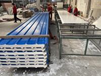 China Flame Retardant Insulated Sandwich Panel Non Toxic Fire Resistant Roof Sandwich Panel Waterproof for sale