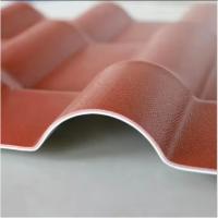 China Waterproof PVC Resin Tiles HENCING ASA Synthetic Resin Tile for Residential Buildings for sale