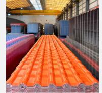China Waterproof PVC Resin Tiles HENCING ASA Synthetic Resin Tile for Residential Buildings for sale