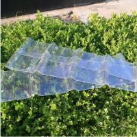 China Customizable Translucent PVC Roofing Sheet 2mm - 10mm Thickness Translucent Roof Tiles for sale