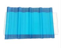 China Lightweight PVC Transparent Roof Sheet Customized Corrugated PVC Roofing Sheet for sale