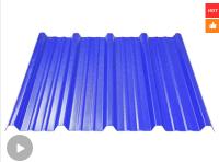 China Elegant Pavillion Brick Red Waterproof PVC Roof Tile Durable UPVC Roof Sheet for sale