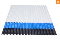 China Plastic PVC Roof Tiles High-Strength Weatherproof Roofing Tiles for sale