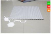 China Elegant Waves and Durable PVC Plastic Roof Tiles Specifically for sale