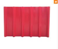 China Color-stable PVC roof tiles for warehouses, popular in Ecuador for sale